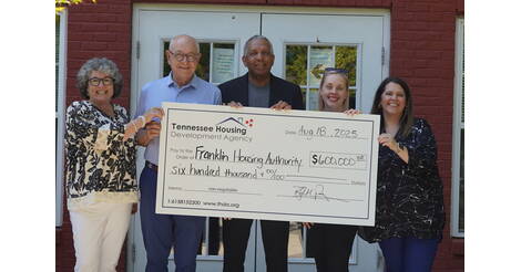 THDA Awards Franklin Housing Authority $600,000 from Tennessee Housing ...